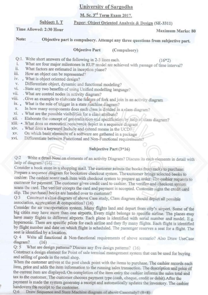 OOAD - Object Oriented Analysis & Design - Shining Study