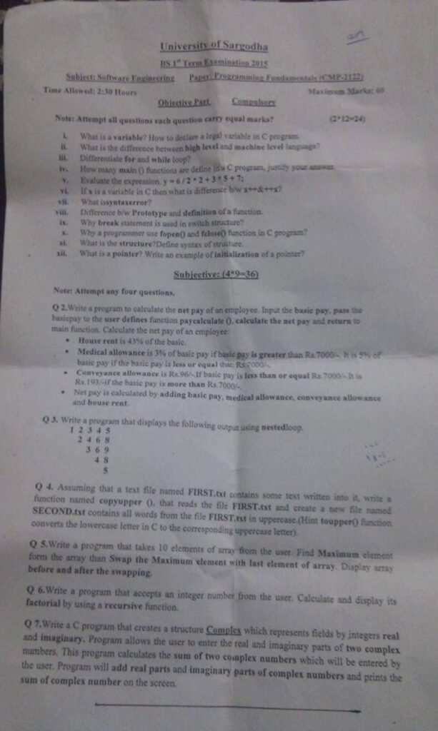 Programming Fundamentals - Shining Study